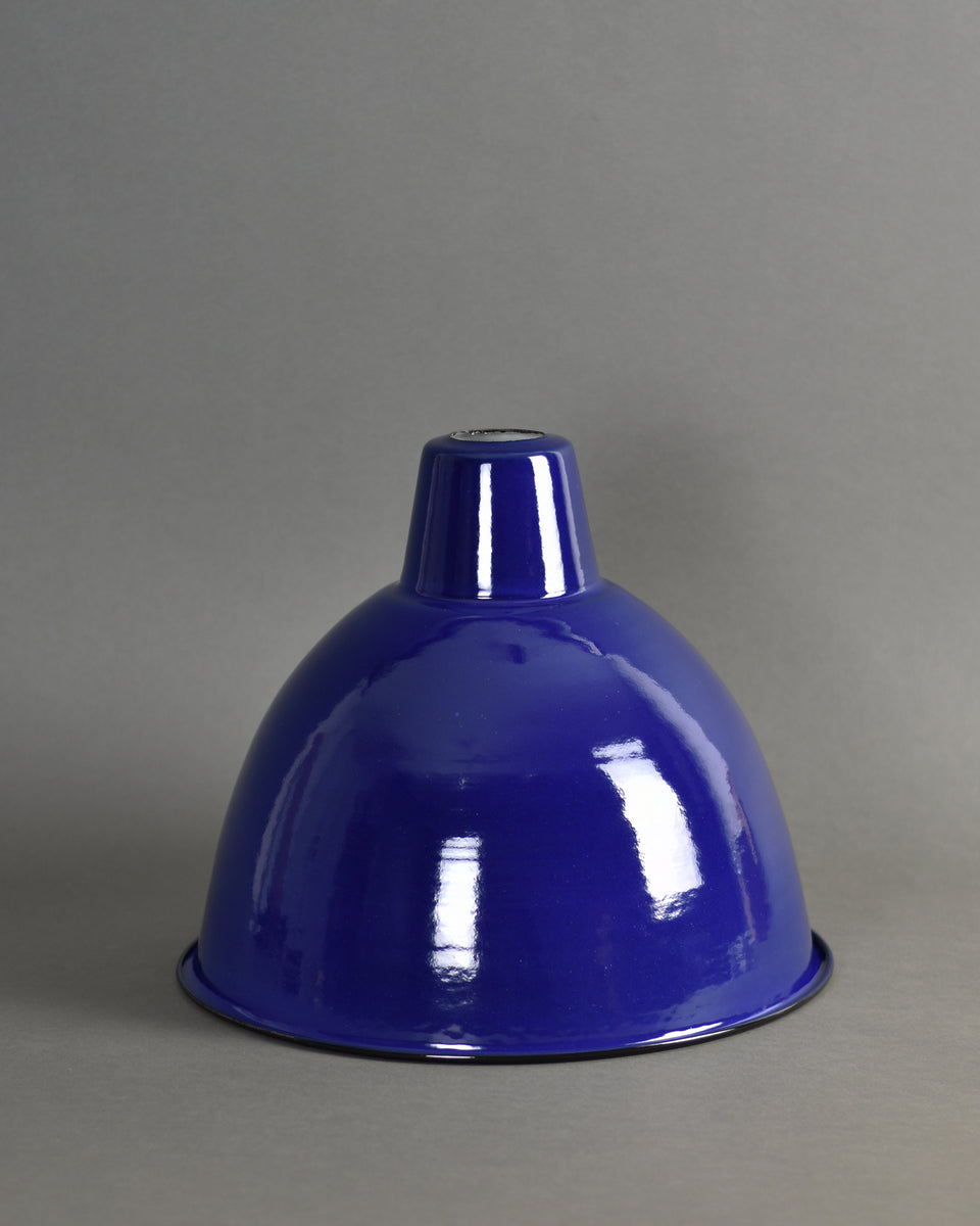 Enamel Shade | Large Dome | Ocean Blue – Vendimia Lighting Co.