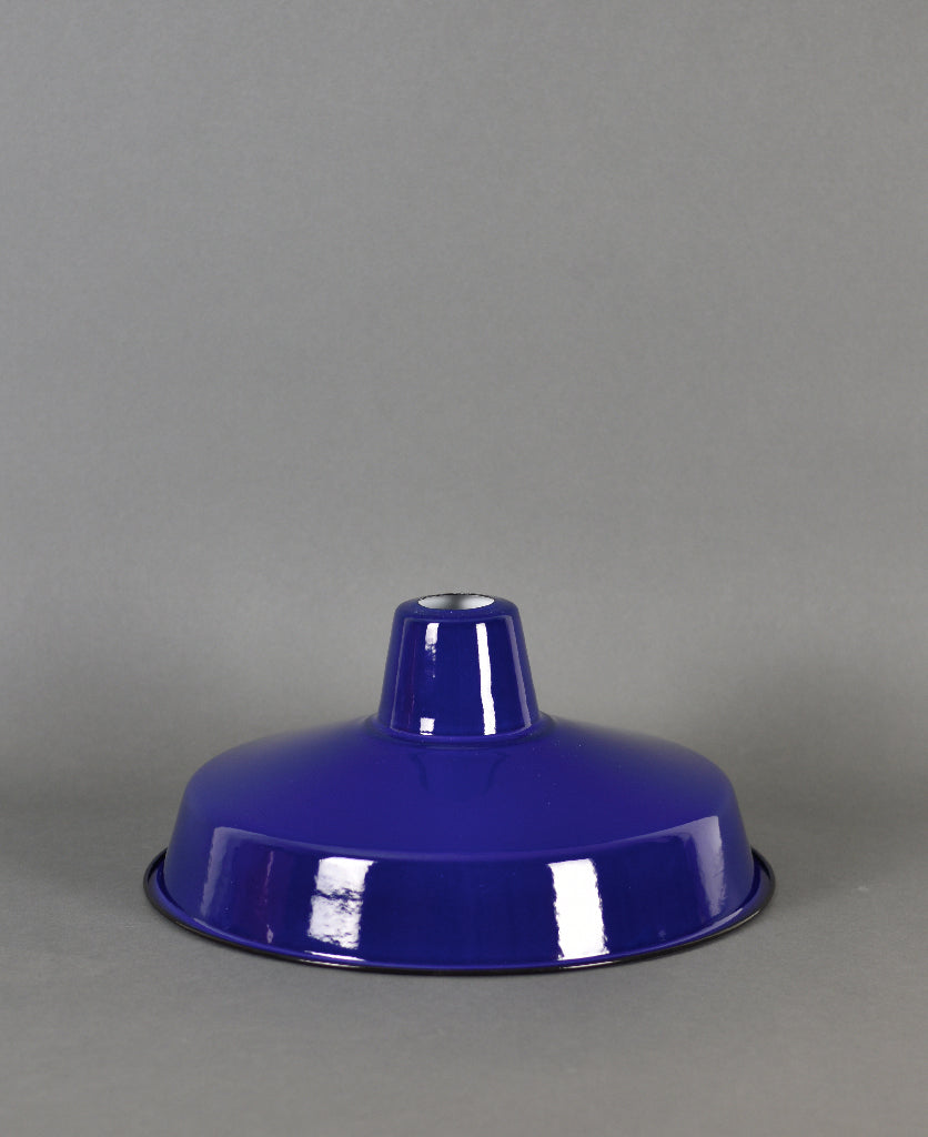 Enamel Shade | Industrial | Ocean Blue – Vendimia Lighting Co.